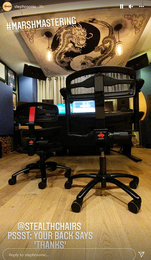 EXECUTIVE BACK REST - Stealth Chairs